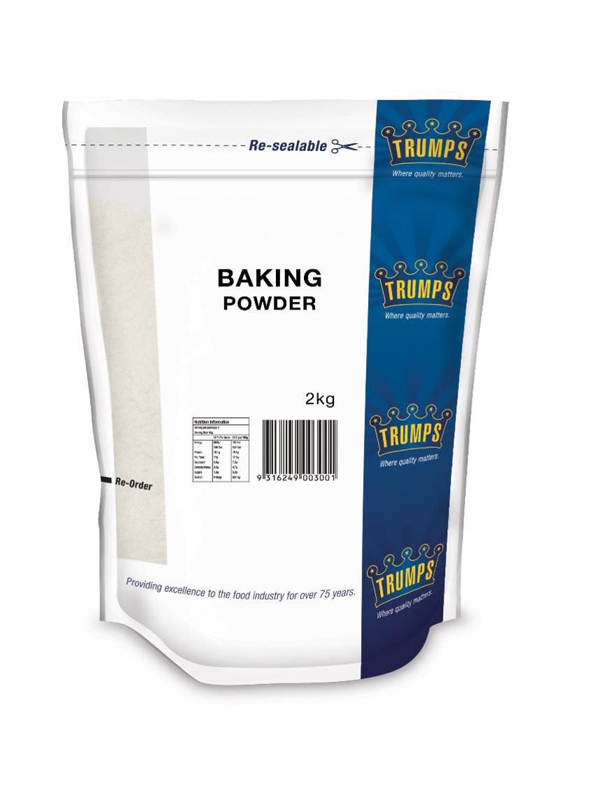 Trumps | BAKING POWDER 2KG (4x2KG)